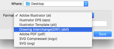 EXDXF-Pro - AI to DXF Converter for Adobe Illustrator