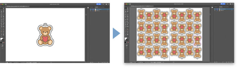 AI Nest-Pro - Nesting Plug-in for Illustrator - Baby Universe Inc.