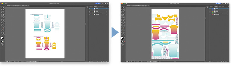 AI Nest-Pro - Nesting Plug-in for Illustrator - Baby Universe Inc.